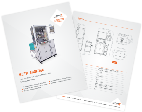 BETA 800HMG | Low Pressure Molding Machine | LPMS